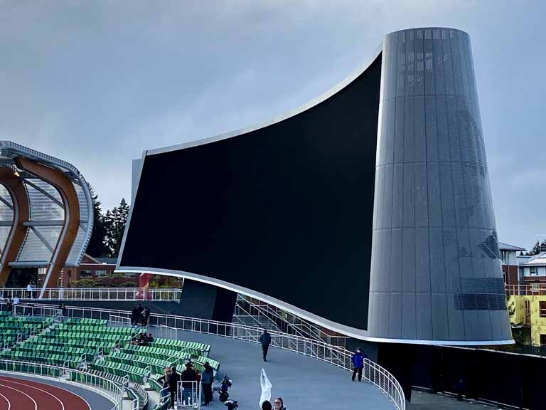 Hayward Field Jumbotron Takes First Place for Impressive Presentation ...