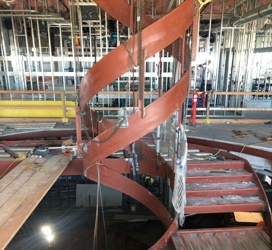 Staircase Modeled After the Helical Structure of DNA takes Center Stage ...