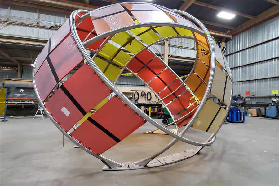 Eye Catching Steel Artwork by Creative Machines : Albina Co., Inc.